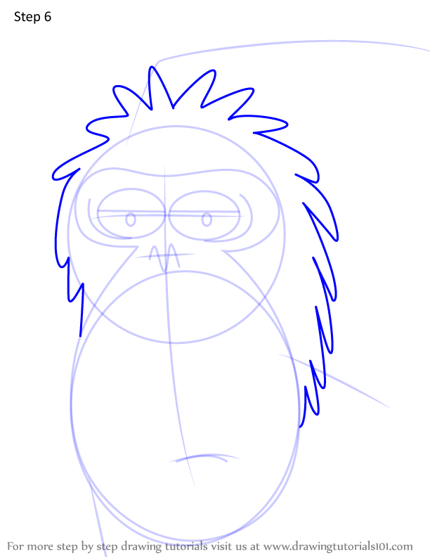 How to Draw Preparation Ape from Fosters Home for Imaginary Friends ...
