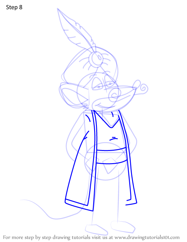 How to Draw Prince Nogouda from Geronimo Stilton (Geronimo Stilton ...