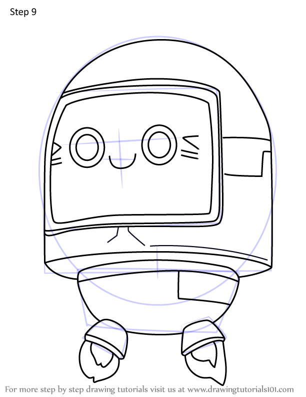 How to Draw BITT from Glitch Techs (Glitch Techs) Step by Step ...