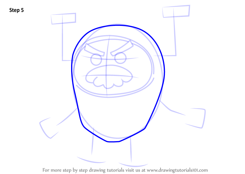 How to Draw Grandmaster Glitch from Go Jetters (Go Jetters) Step by ...