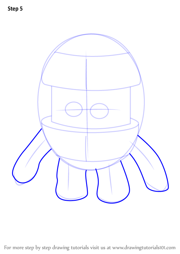 How to Draw Grimbot from Go Jetters (Go Jetters) Step by Step ...