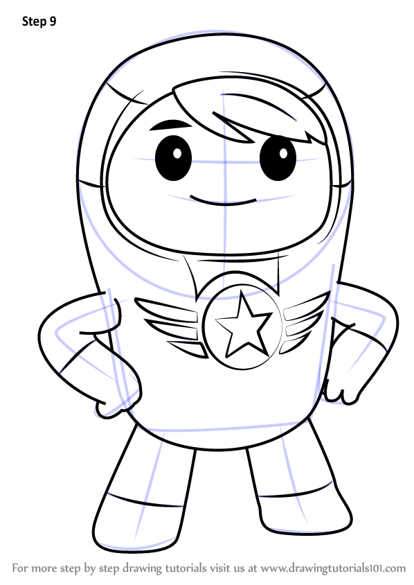 How to Draw Xuli from Go Jetters (Go Jetters) Step by Step ...