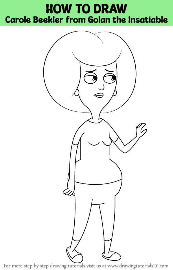 How to Draw Carole Beekler from Golan the Insatiable (Golan the ...