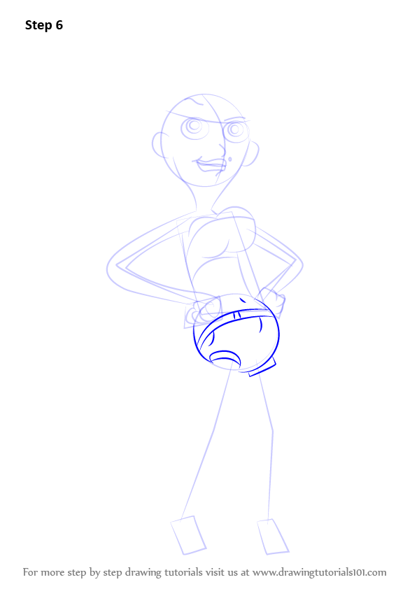 How to Draw Go Go from Golan the Insatiable (Golan the Insatiable) Step ...