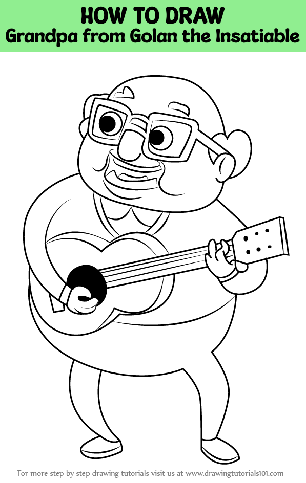 How to Draw Grandpa from Golan the Insatiable (Golan the Insatiable ...