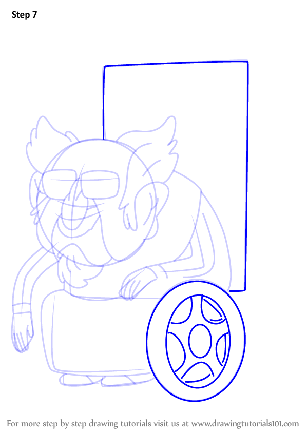 How to Draw Mayor Befufftlefumpter from Gravity Falls (Gravity Falls ...