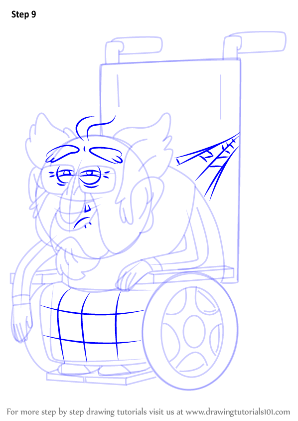 How to Draw Mayor Befufftlefumpter from Gravity Falls (Gravity Falls ...