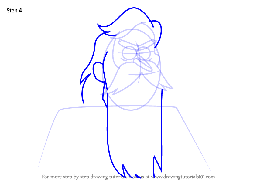 How to Draw Nathaniel Northwest from Gravity Falls (Gravity Falls) Step ...