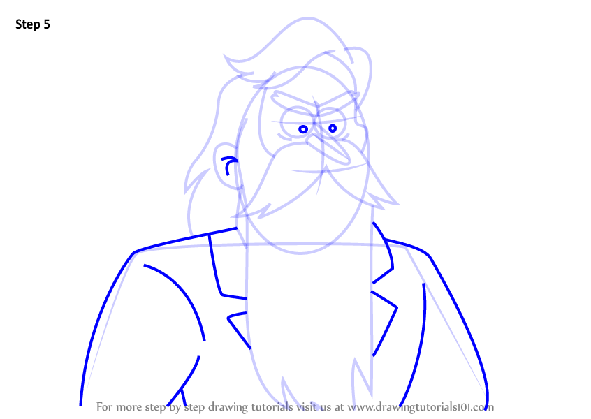 How to Draw Nathaniel Northwest from Gravity Falls (Gravity Falls) Step ...