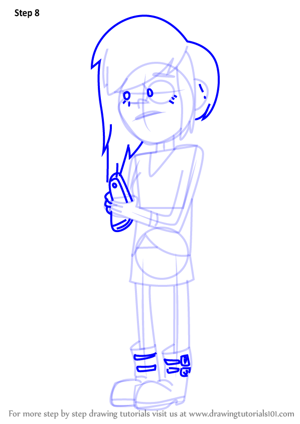 How to Draw Tambry from Gravity Falls (Gravity Falls) Step by Step ...