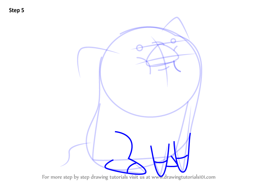 How to Draw Waddles from Gravity Falls (Gravity Falls) Step by Step ...