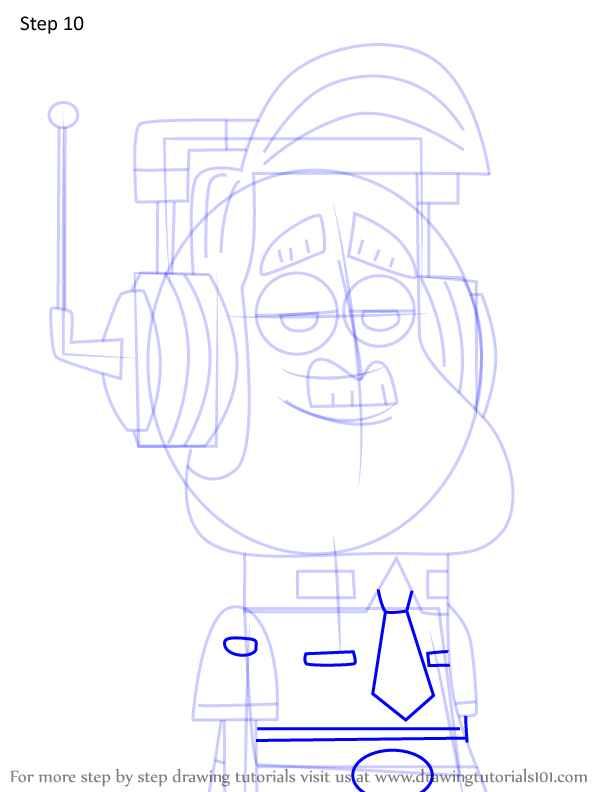 How to Draw Daver from Grojband (Grojband) Step by Step ...