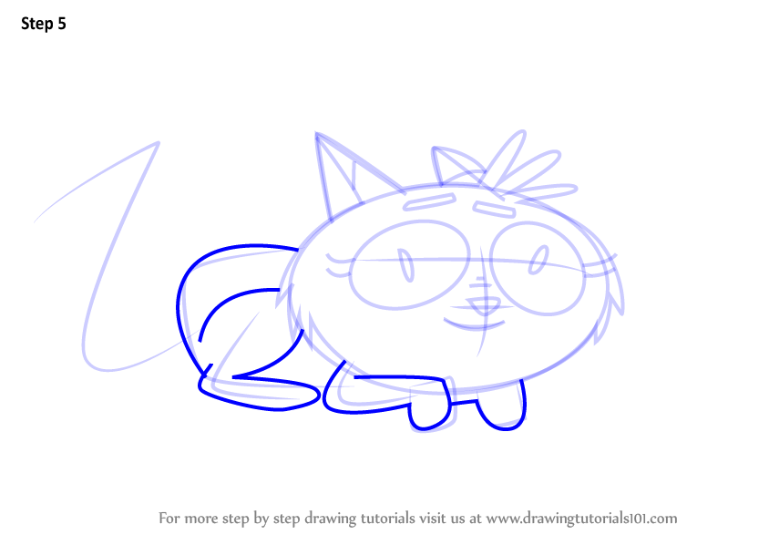 How to Draw Dr. Purr from Grojband (Grojband) Step by Step ...