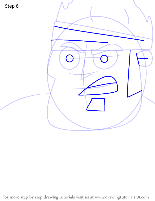 How to Draw Fire Drum God from Grojband (Grojband) Step by Step ...