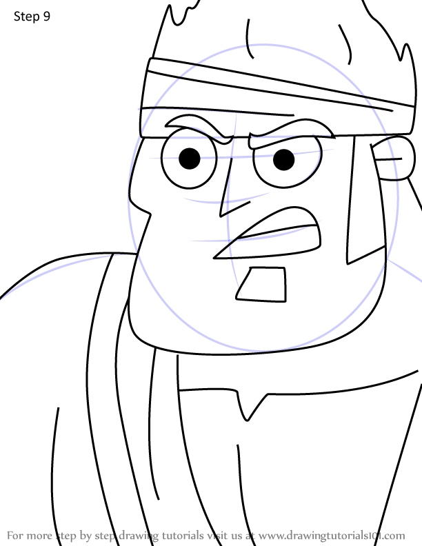 How to Draw Fire Drum God from Grojband (Grojband) Step by Step ...