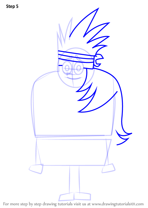 How to Draw Konnie Kagami from Grojband (Grojband) Step by Step ...