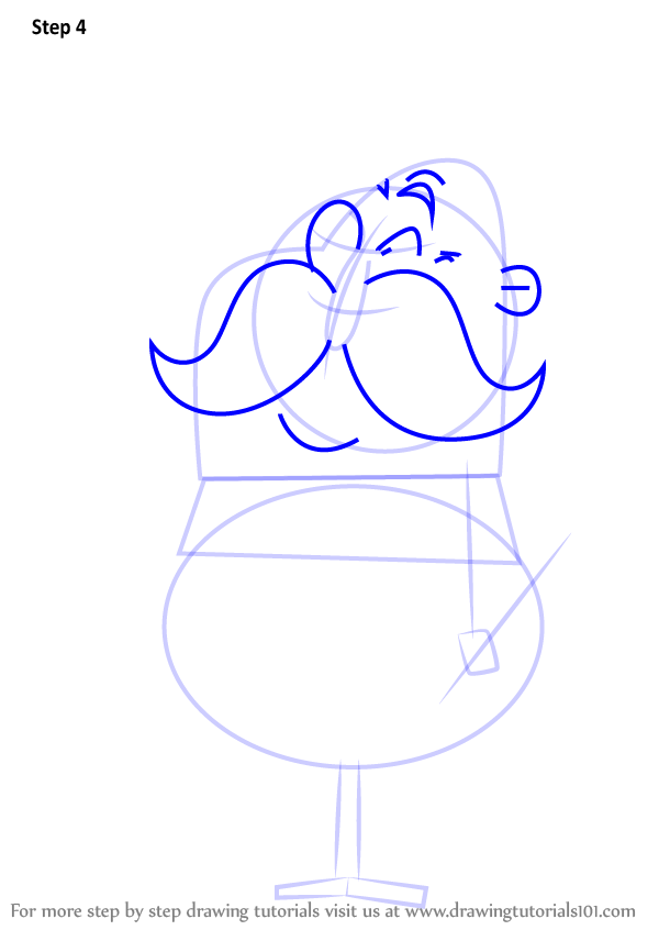 How to Draw Mr. Peapenny from Grojband (Grojband) Step by Step ...