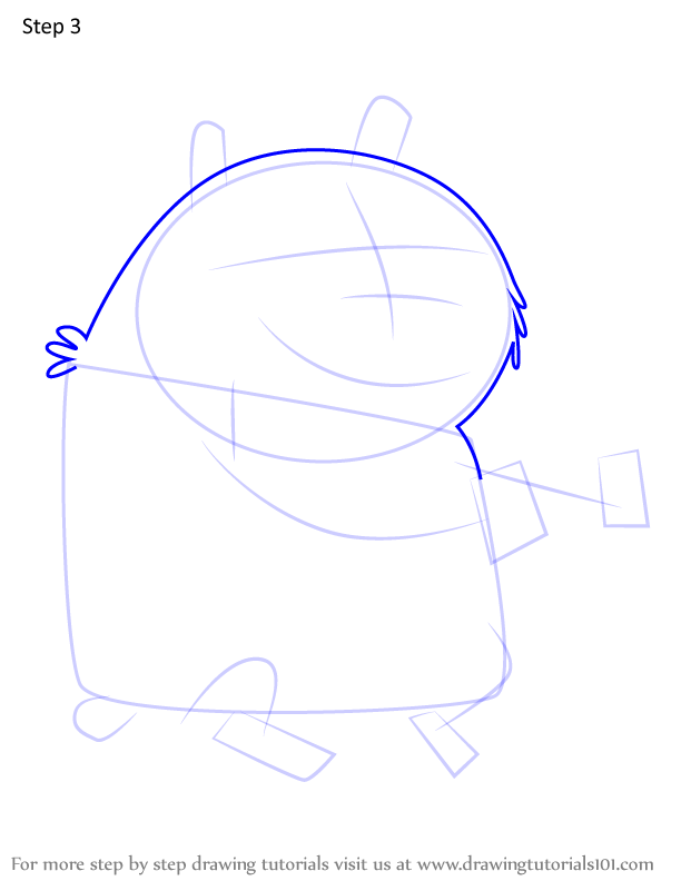 How to Draw Panda Bear Internet Meme from Grojband (Grojband) Step by ...