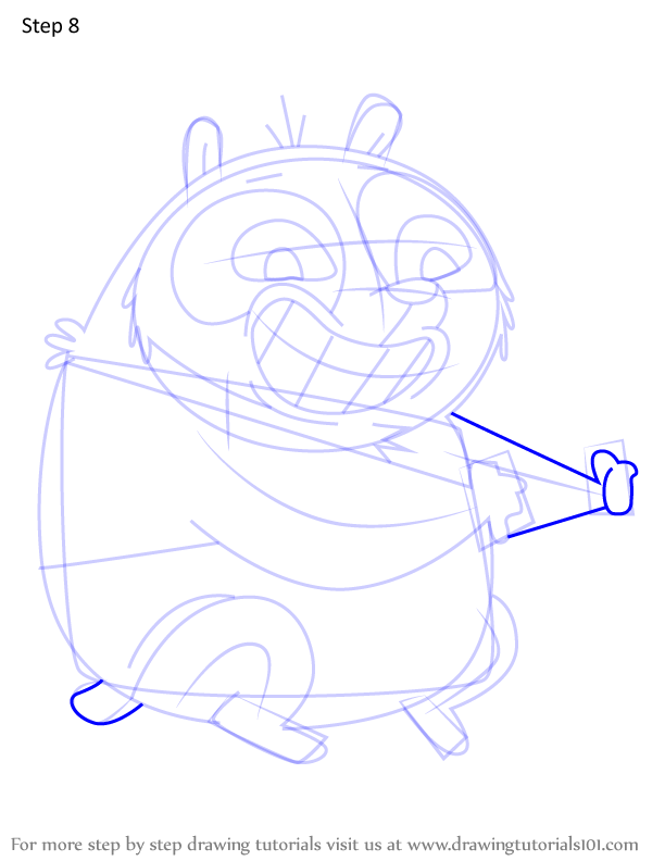 How to Draw Panda Bear Internet Meme from Grojband (Grojband) Step by ...