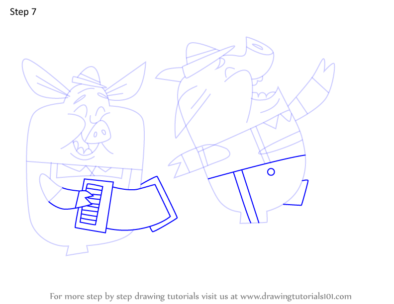 How to Draw Porka Polka from Grojband (Grojband) Step by Step ...