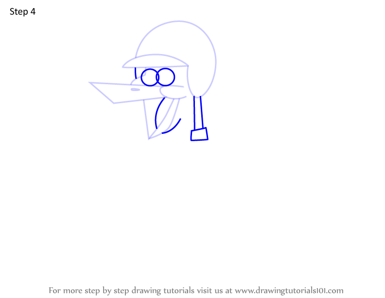 How to Draw Random Stunt Duck from Grojband (Grojband) Step by Step ...