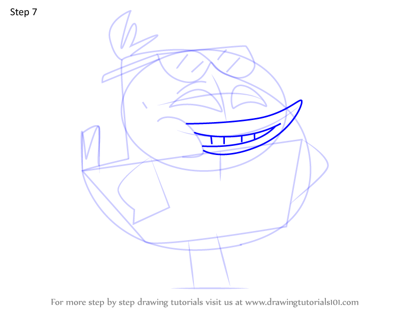 How to Draw Red Breast from Grojband (Grojband) Step by Step ...