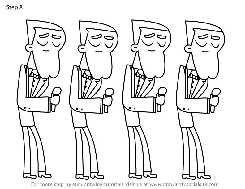 How to Draw The Motivations from Grojband (Grojband) Step by Step ...