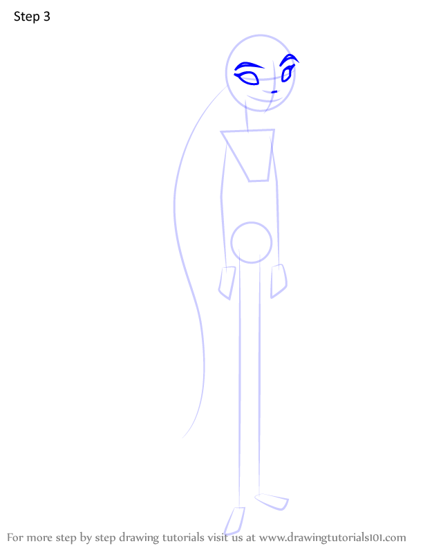 How to Draw Abigail Archer from Grossology (Grossology) Step by Step ...