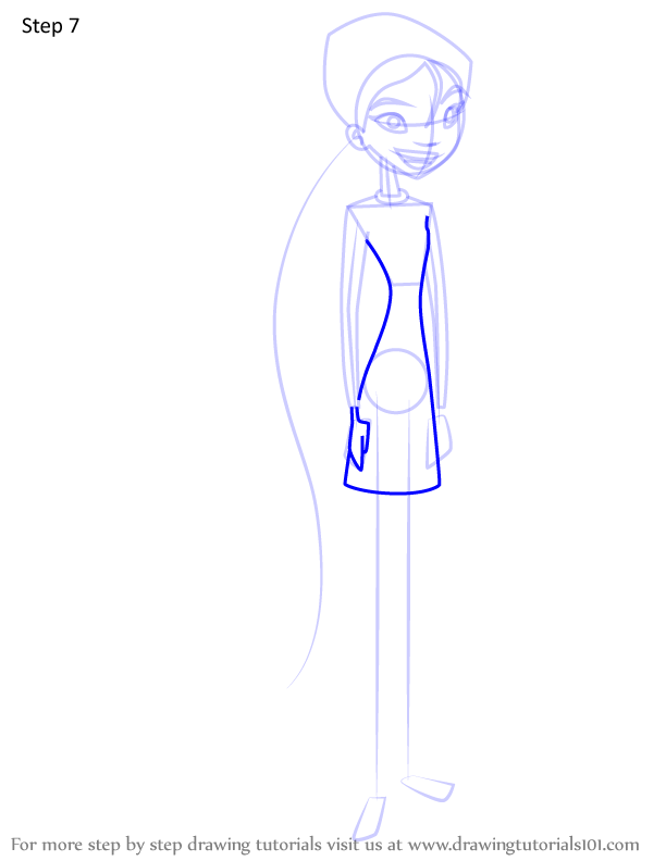 How to Draw Abigail Archer from Grossology (Grossology) Step by Step ...