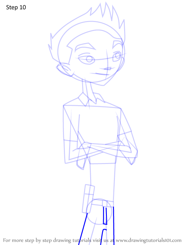 How to Draw Ty Archer from Grossology (Grossology) Step by Step ...