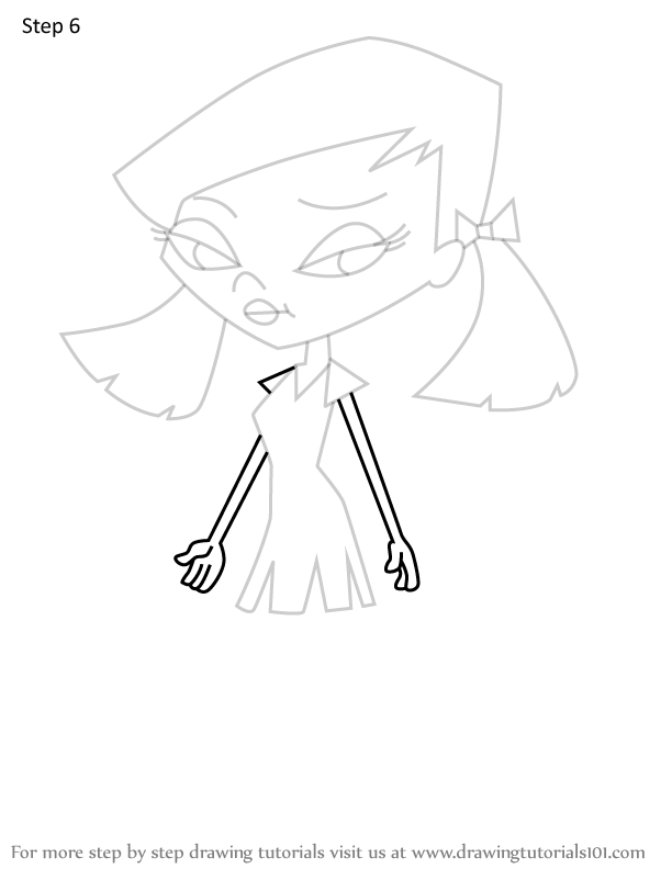 How to Draw Carla Cabrera from Growing Up Creepie (Growing Up Creepie ...