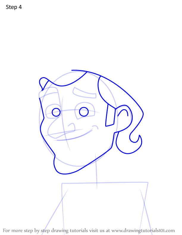 How to Draw Chip Dingle from Hailey's On It! (Hailey's On It!) Step by ...
