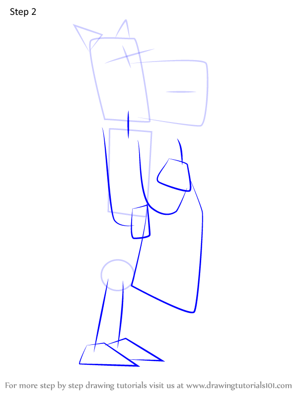 How to Draw Acklie from Happy Tree Friends (Happy Tree Friends) Step by ...