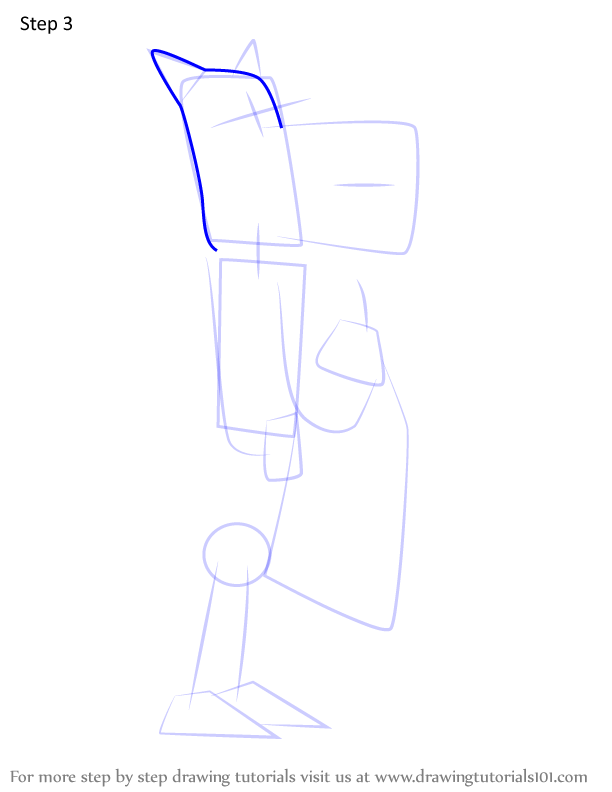 How to Draw Acklie from Happy Tree Friends (Happy Tree Friends) Step by ...