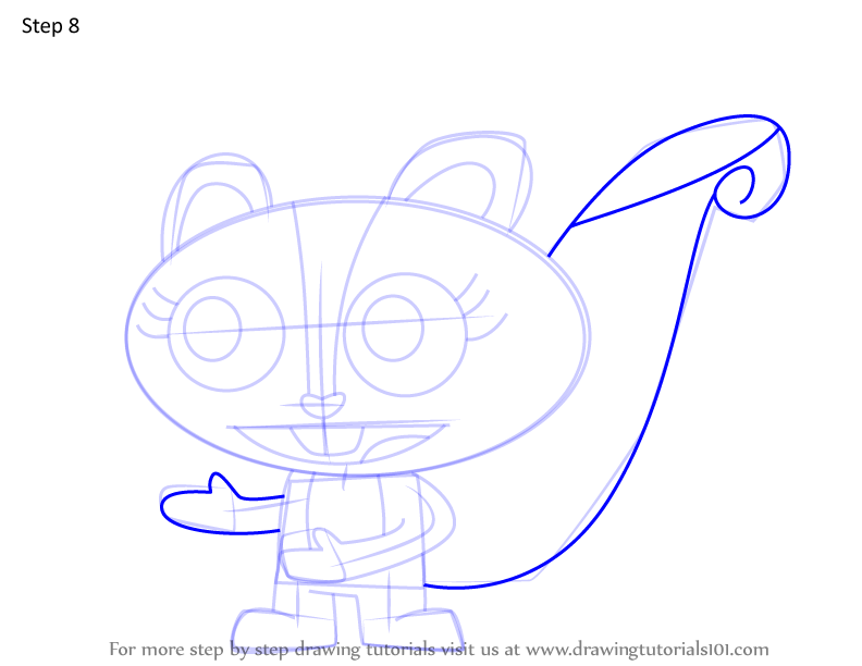 How to Draw Acorn from Happy Tree Friends (Happy Tree Friends) Step by ...