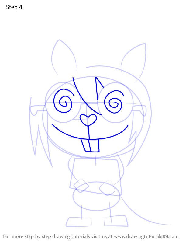 How to Draw Ahoge from Happy Tree Friends (Happy Tree Friends) Step by ...