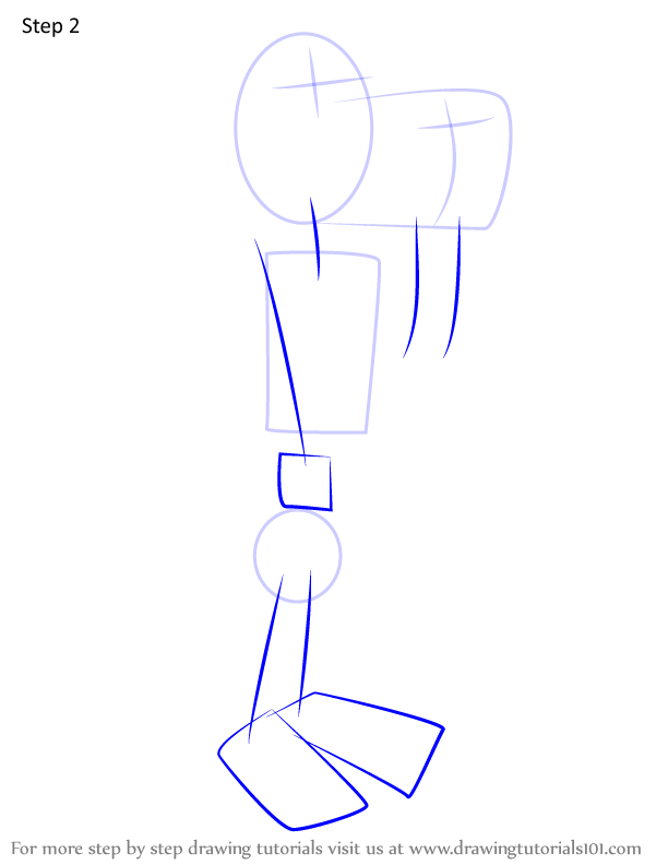 How to Draw Air Heady from Happy Tree Friends (Happy Tree Friends) Step ...