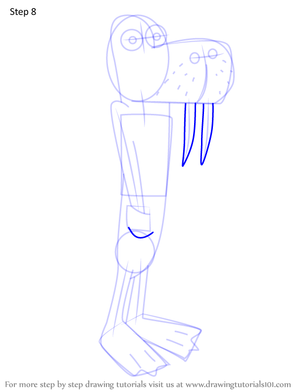 How to Draw Air Heady from Happy Tree Friends (Happy Tree Friends) Step ...