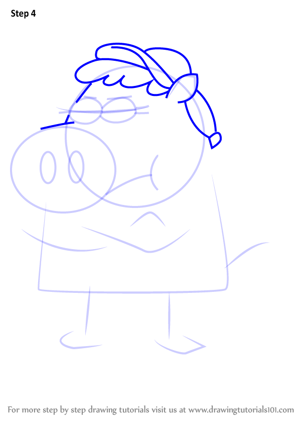 How to Draw Britney from Harvey Beaks (Harvey Beaks) Step by Step ...