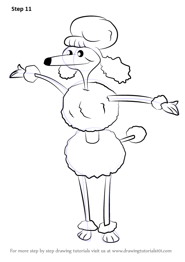 How to Draw Boodle Poodle from Horrid Henry (Horrid Henry) Step by Step ...