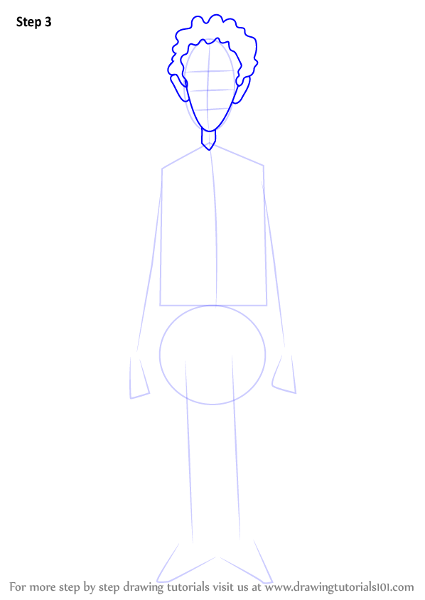 How to Draw Fussy Uncle Francis from Horrid Henry (Horrid Henry) Step ...