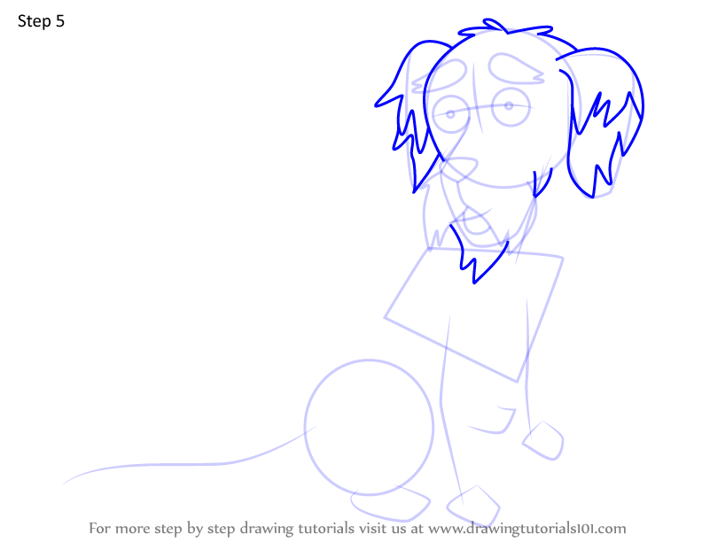 How to Draw Meter mutt from HouseBroken (HouseBroken) Step by Step ...