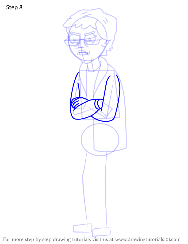 How to Draw Nancy from HouseBroken (HouseBroken) Step by Step ...