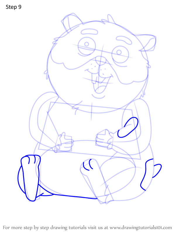 How to Draw Nibbles from HouseBroken (HouseBroken) Step by Step ...
