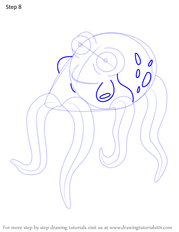 How to Draw Octopus from HouseBroken (HouseBroken) Step by Step ...