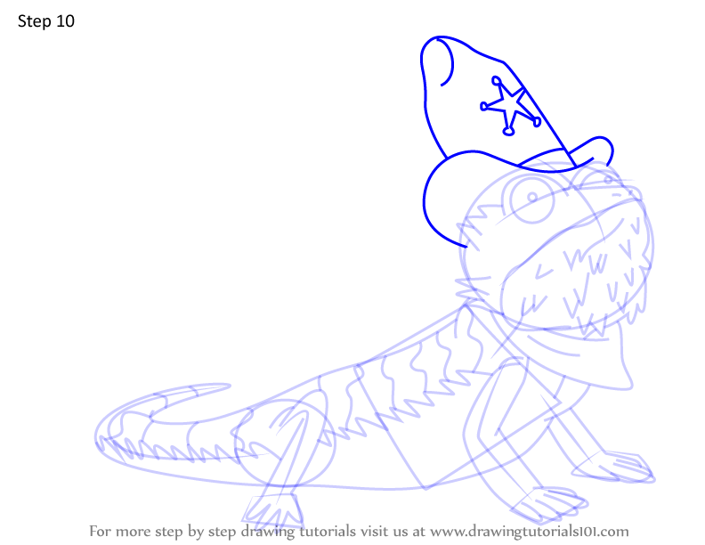 How to Draw Sheriff Cowboy from HouseBroken (HouseBroken) Step by Step ...