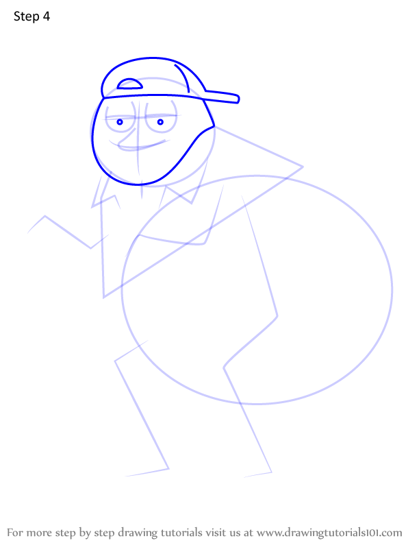 How to Draw Trey from HouseBroken (HouseBroken) Step by Step ...