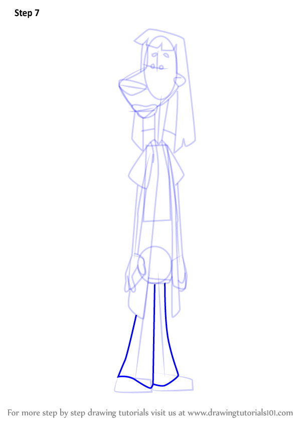 How to Draw Brooke from Hoze Houndz (Hoze Houndz) Step by Step ...