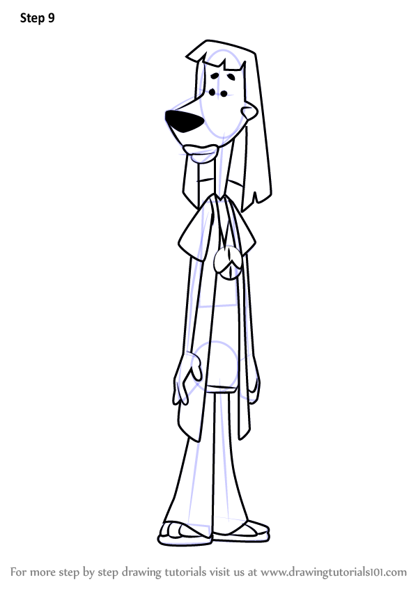 How to Draw Brooke from Hoze Houndz (Hoze Houndz) Step by Step ...