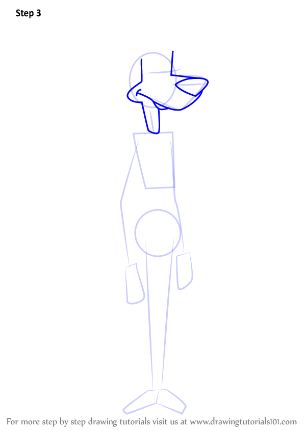 How to Draw Crystal from Hoze Houndz (Hoze Houndz) Step by Step ...